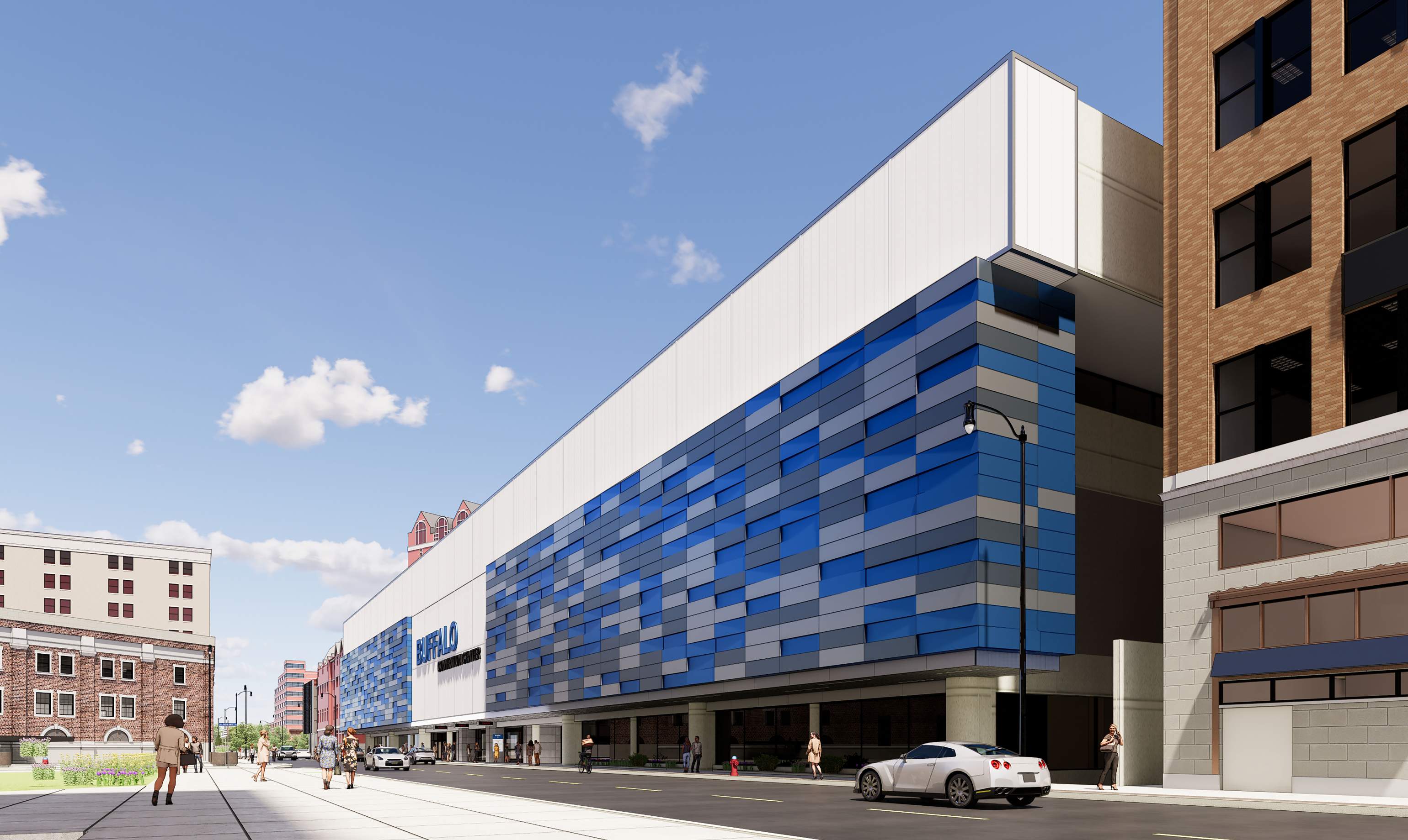 Buffalo Convention Center Façade And Lobby Improvements > Work ...