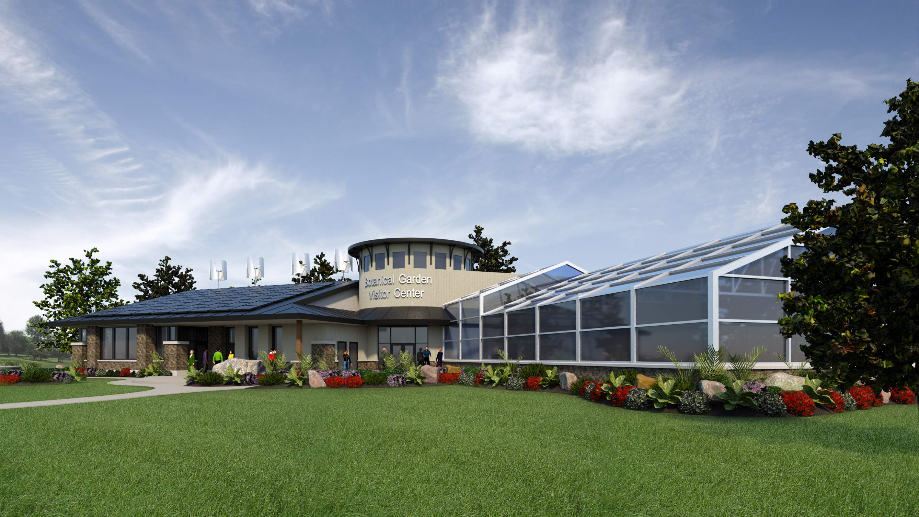 Botanical Gardens Visitor Center > Work > Trautman Associates - Buffalo, NY
